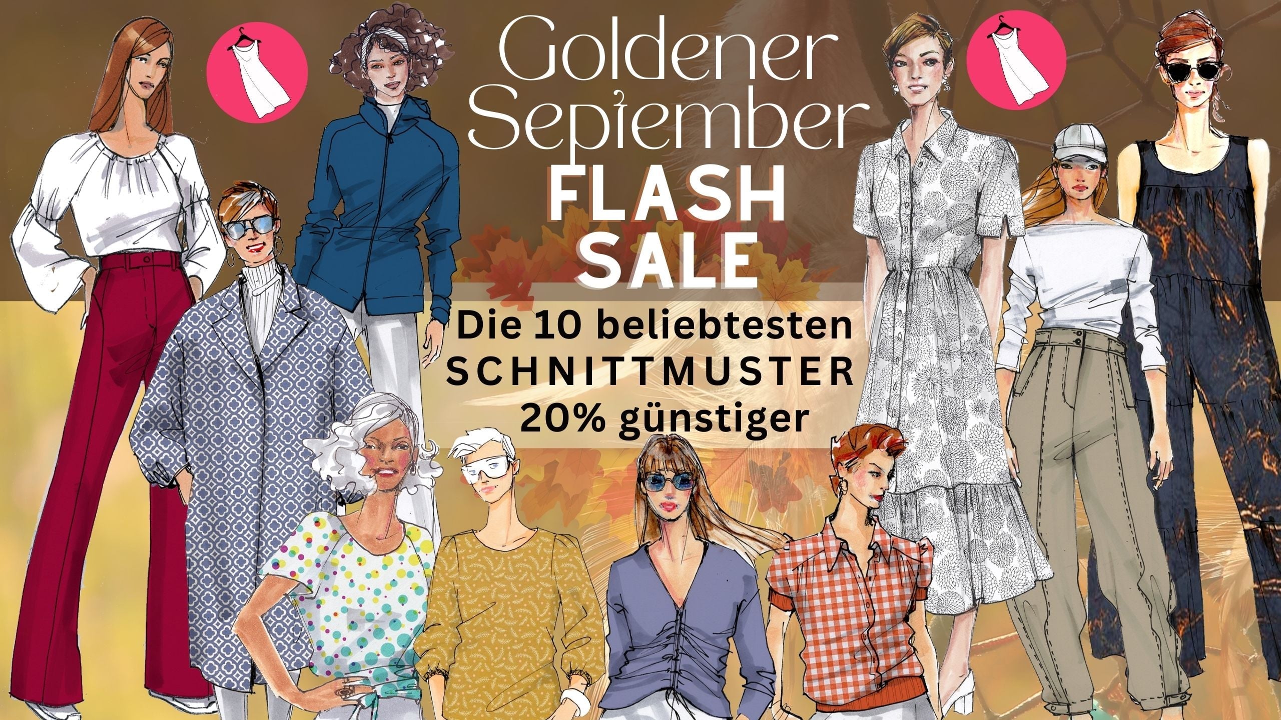 Goldener September Flash Sale – Schnittmuster Berlin