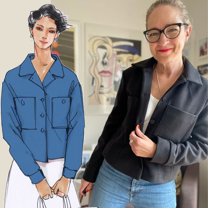 Premium Jacke Liz – Schnittmuster Berlin