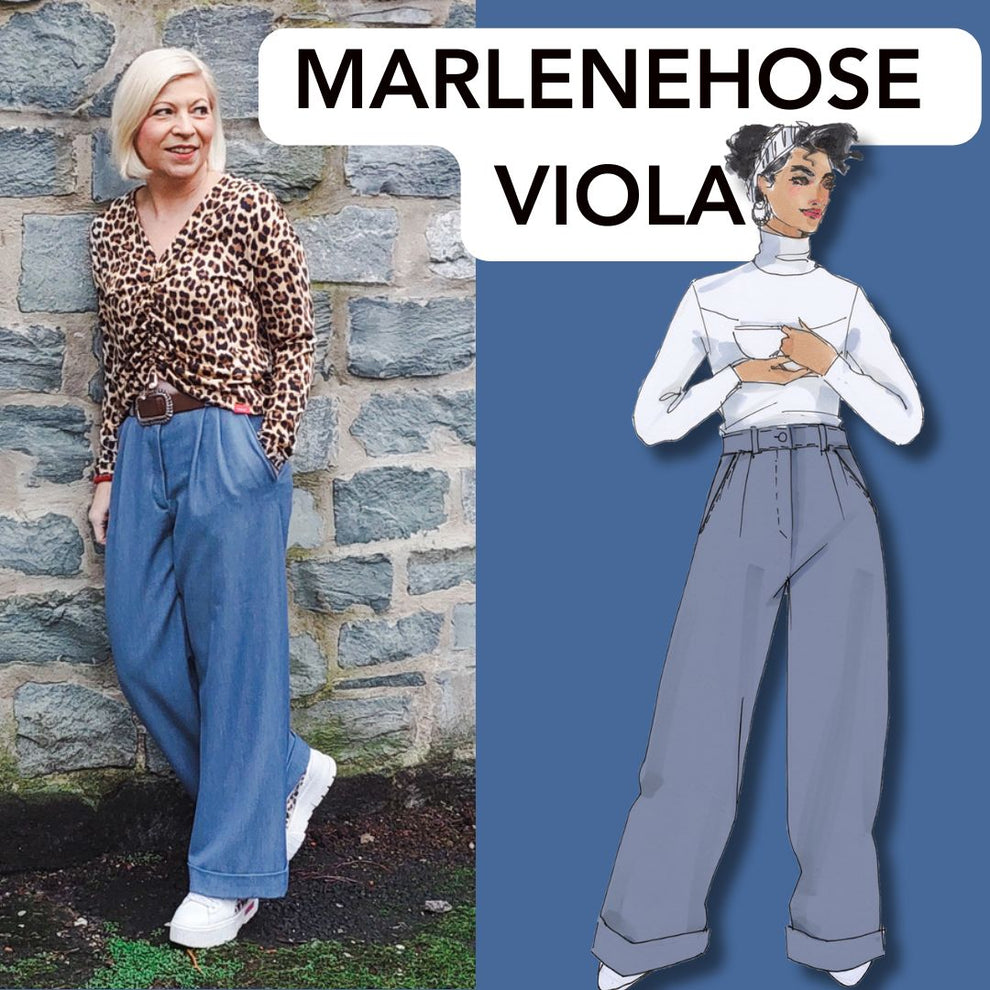 Marlenehose Viola – Schnittmuster Berlin
